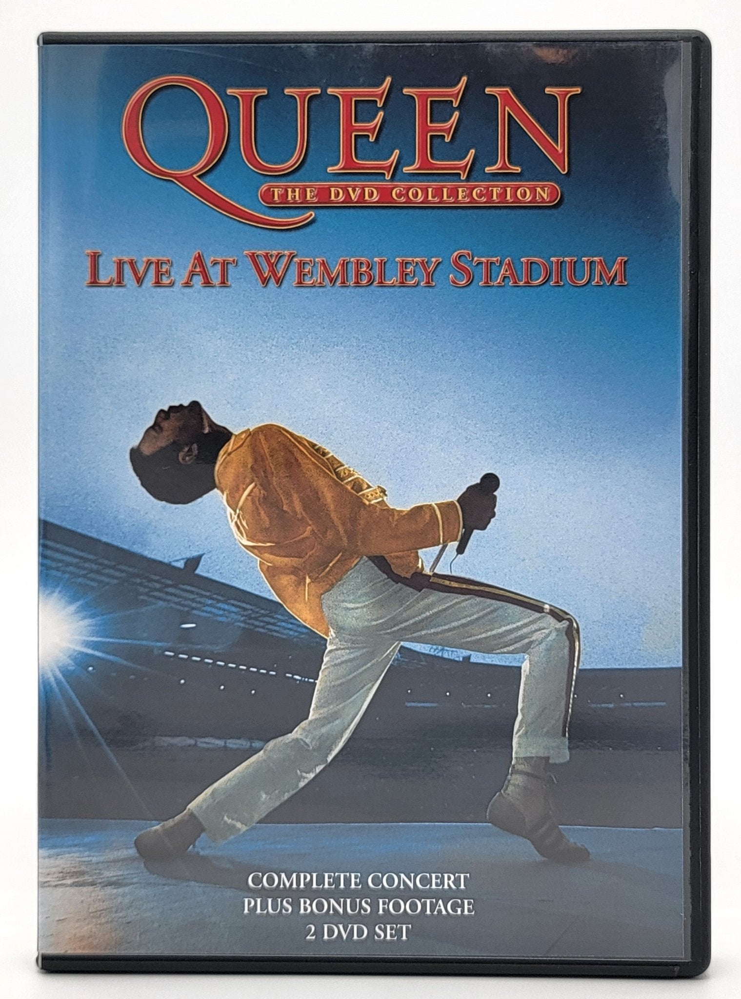 Queen The DVD Collection Live At Wembley Stadium DVD 2 Disc Set Queen The DVD Collection Live At Wembley Stadium DVD 2 Disc Set