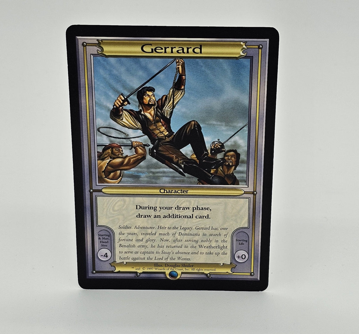 Magic The Gathering | Gerrard Vanguard | Oversized Character Card ...